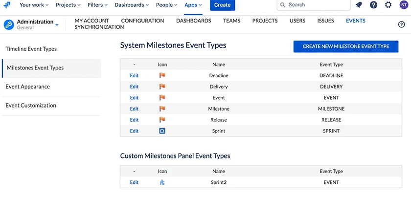 Jira Milestones with ActivityTimeline: How to create and track
